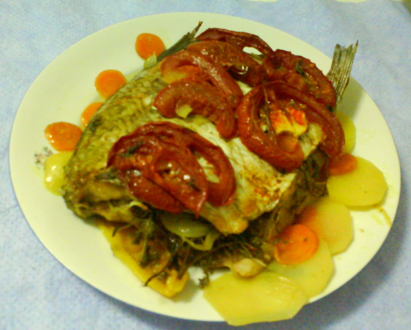 Retete cu peste: Plachie de platica proaspata / Fish