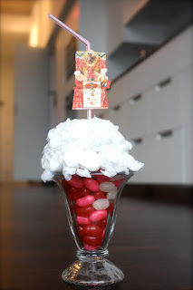 Bitsy Blog: Valentine DIY - Candy Sundaes