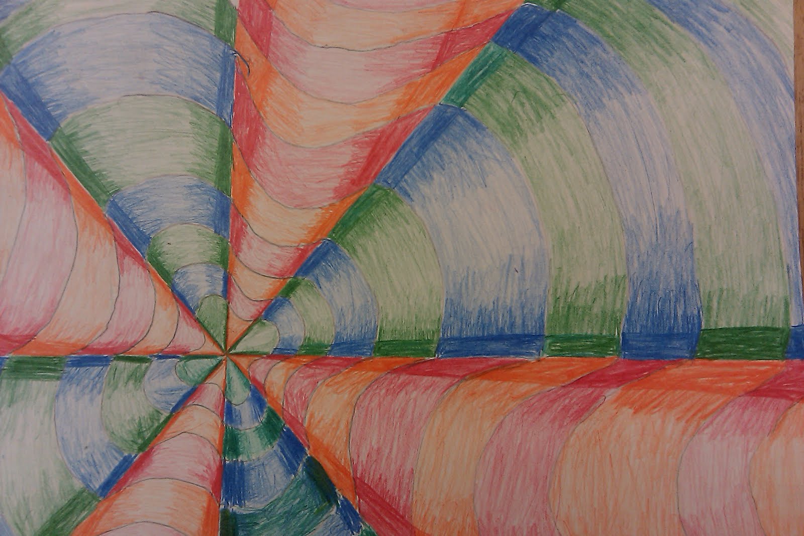 DRAWS Attention!!!: Op Art- Learning Colors!