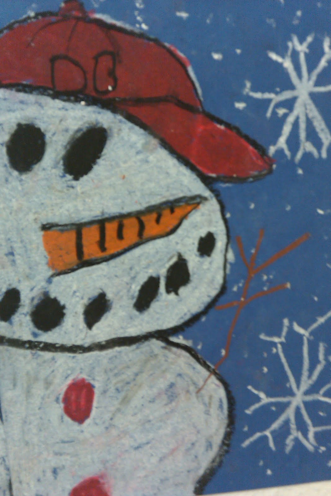 DRAWS Attention!!!: Snowman Portrait