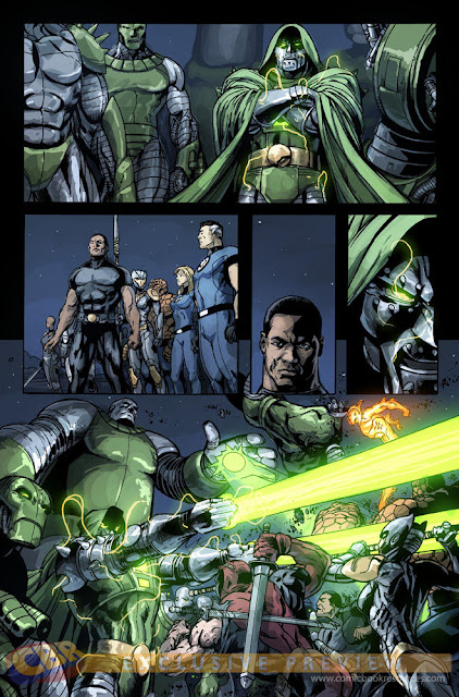 ghettoManga: DOOMWAR #6 preview art