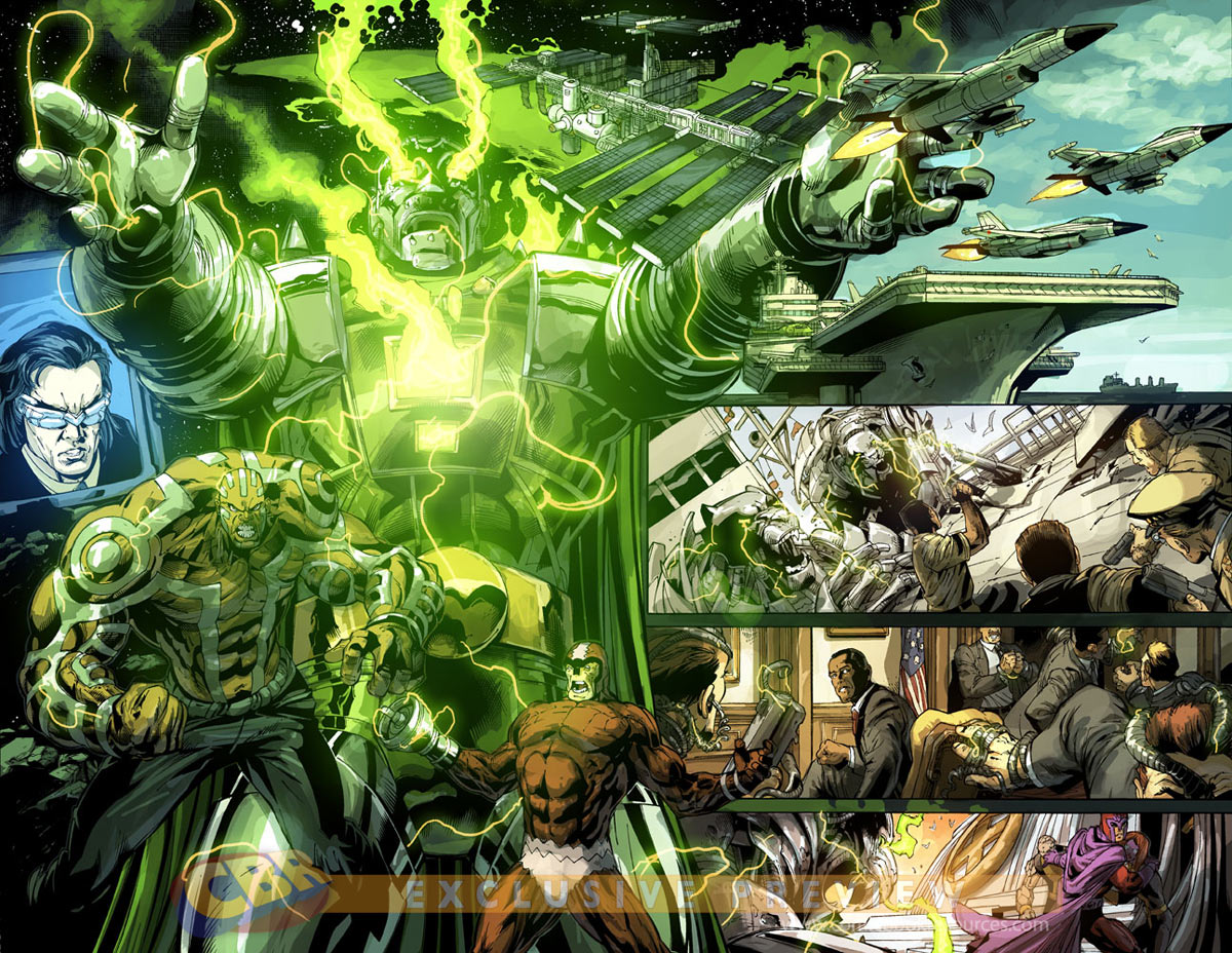 ghettoManga: DOOMWAR #6 preview art