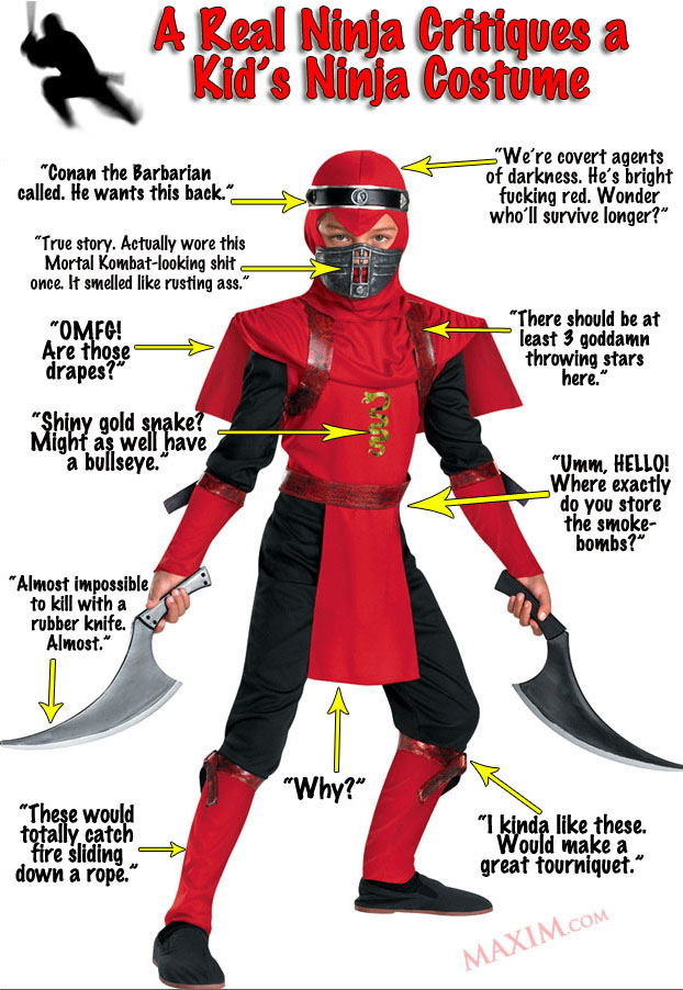 ghettoManga: Because real Ninjas read Maxim...