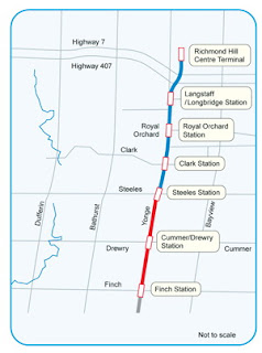 Buck Tracks: TTC - Spadina & Yonge Subway (Yellow Line) Extensions