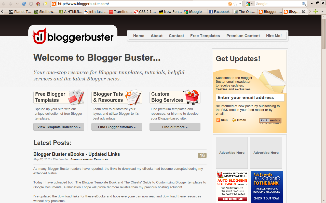 Blogger Buster: Blogger Buster - Relaunched!