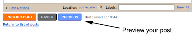 Blogger Buster: Better Post Previews - See how your post will look to ...