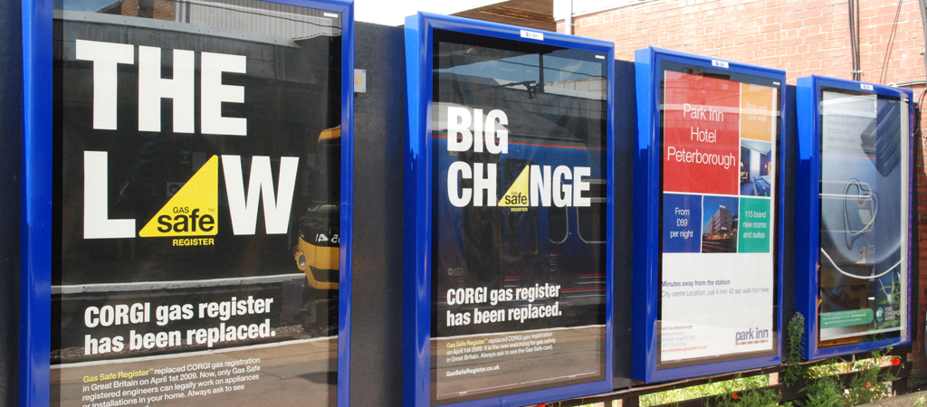 Hazel Design Context: Rail advertising