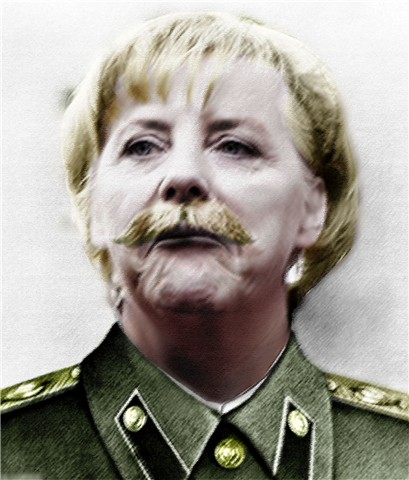 - zinnoberspace -: Dumm wie Merkel