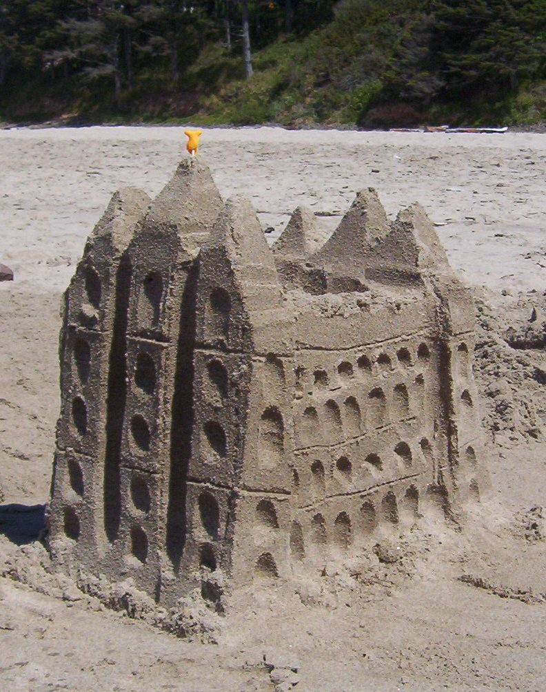 Samurai Mom: How to Make a Sand Temple