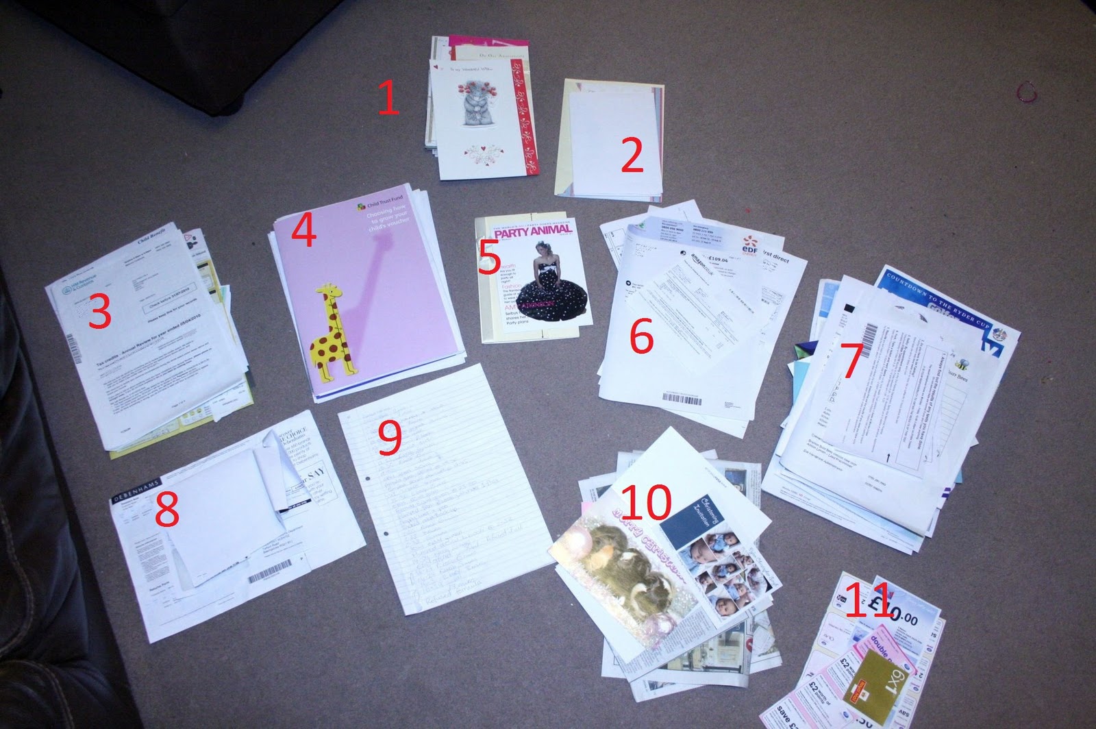 The Home Organisation Project: Sorting Out Paperwork
