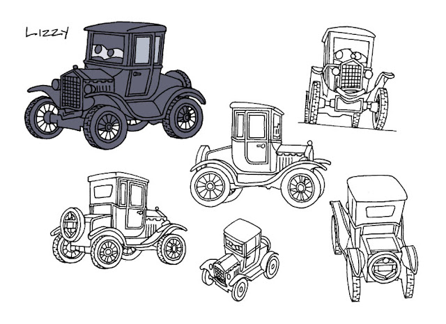 Allen Gladfelter: Comics and Art: Learning how to draw the Cars