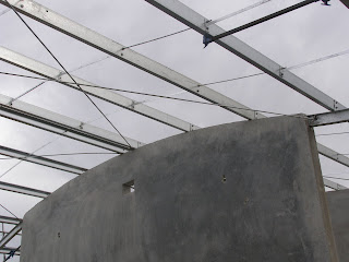 Vicstar: Curved steel portal frame