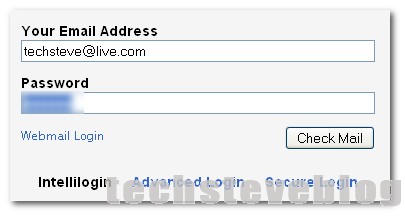techsteveblog: Checking your emails an alternative way using mail2web