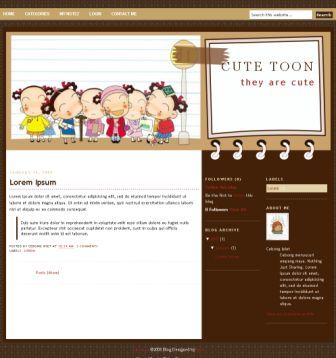 Annyeong Haseyo ^^ Moshi Moshi: template blogger lucu