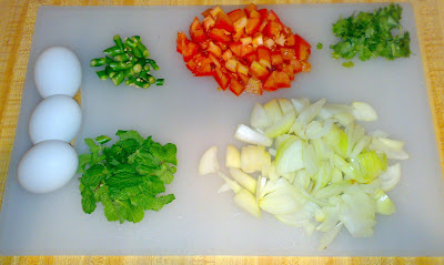 Preethi's Andhra Kitchen: Andhra Egg Fried Rice