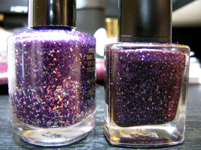 Voodoo Violet: BYS Voodoo Violet vs. Nina Purple-Xing