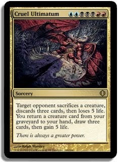 RIGHT PLACE MTG: My So-Called Cruel Grixis Fae Life