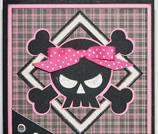 The Avid Scrapper: {You Rock! Girl's Card}