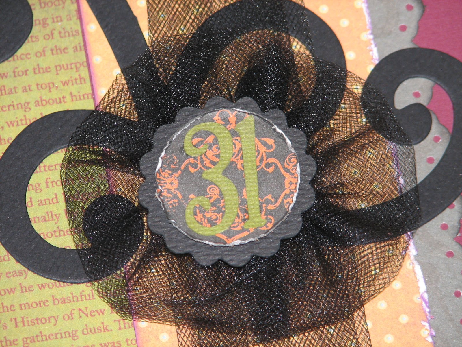 The Avid Scrapper: {Monster Mash Halloween Scrapbook Pages}
