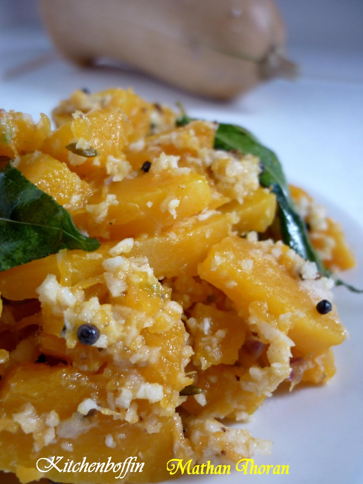 Kitchen Boffin: Mathan Thoran / Pumpkin Thoran and being Tagged