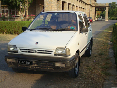 Some popular vehicles in South Asia: 1) Suzuki MEHRAN (Alto 800)