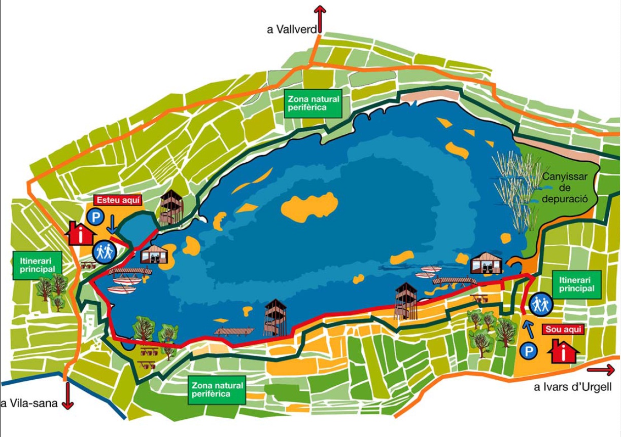 RUTAS x FRAGA: Estany de Ivars - Castell del Remei