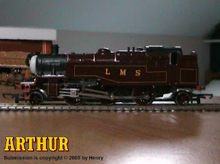The Thomas Modeller: Arthur the LMS Tank Engine - OO Gauge