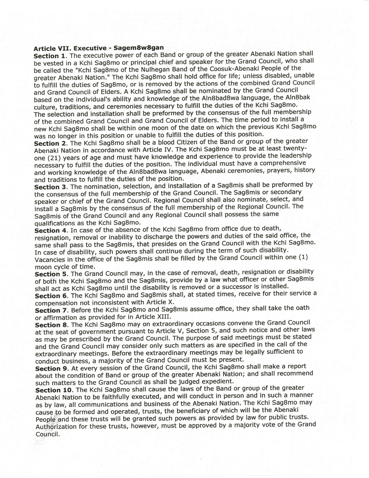 The Reinvention of the Alleged Vermont and New Hampshire Abenakis ... The Reinvention of the Alleged Vermont and New Hampshire Abenakis ...