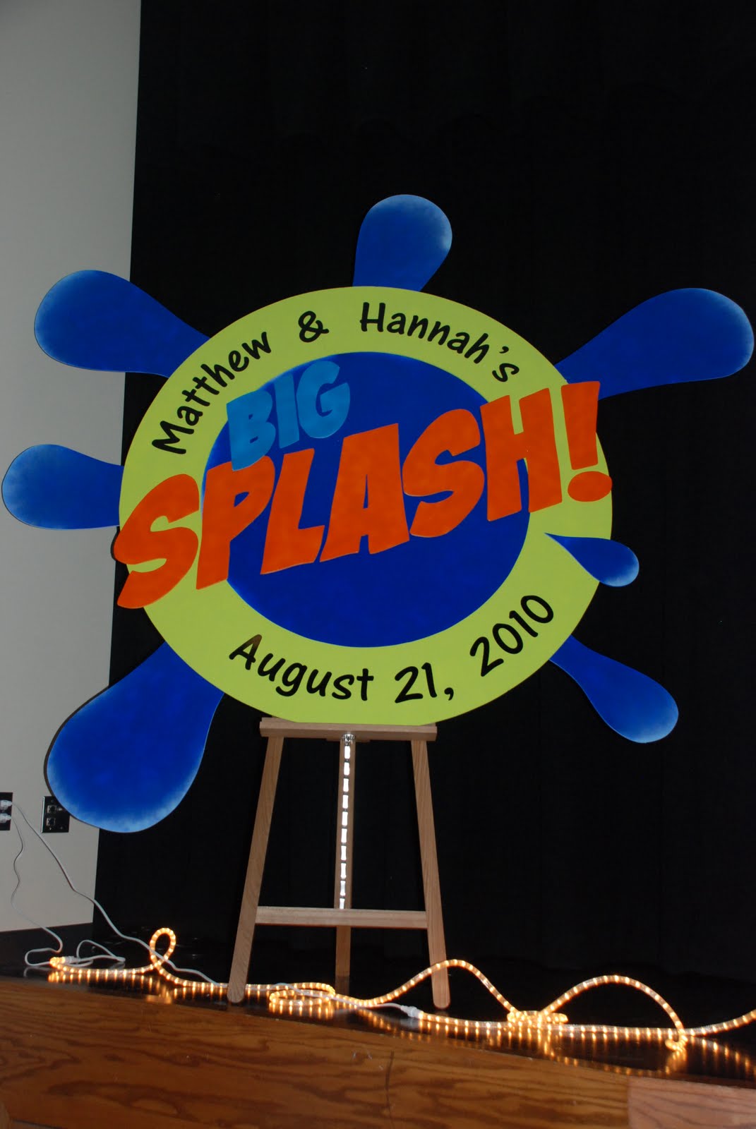 Setting the Mood: BIG SPLASH BASH