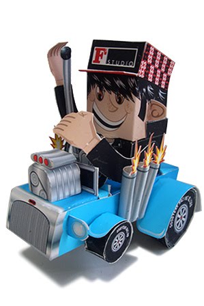 Hot Rod Papercraft