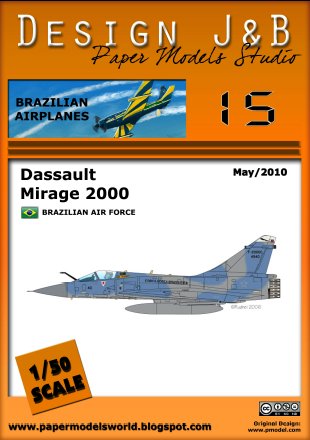 Livre Atitude Papercraft: Mirage 2000