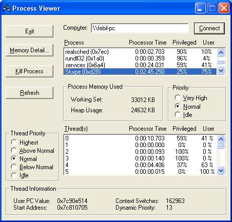 Technical Tips: Process Viewer & Performance Monitor