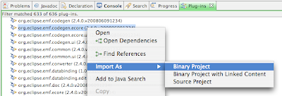 Eclipse Tips - Prakash G.R.: Using Dynamic Templates in EMF