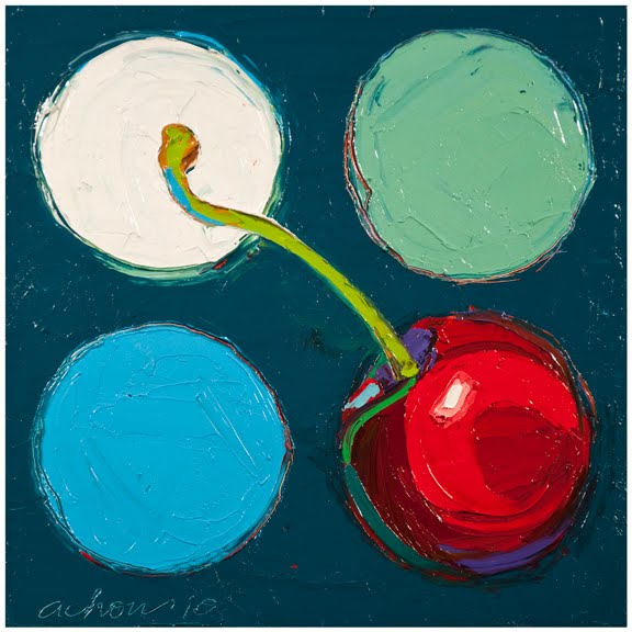 THE ART OF ALLAN CHOW: Original Painting of Cherry by Allan Chow 2010
