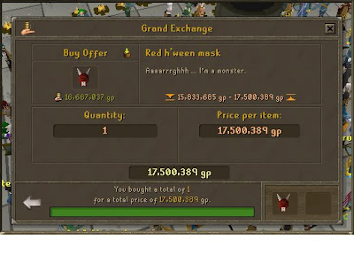 Red h'ween mask (Runescape) - Rdskywalker1®