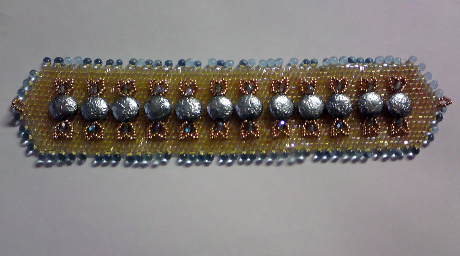 Riana Olckers Bead Weaving Designs: Patrice Bracelet