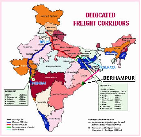 FUTURE BRAHMAPUR: Naveen seeks extension of eastern freight corridor up ...
