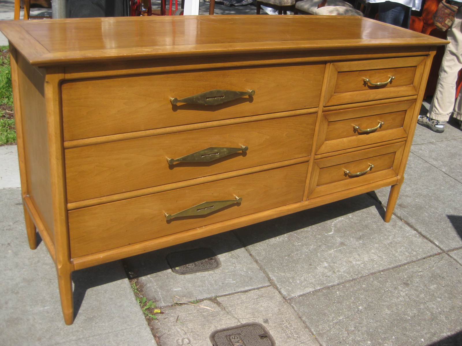 UHURU FURNITURE & COLLECTIBLES: SOLD - Retro Dresser - $100