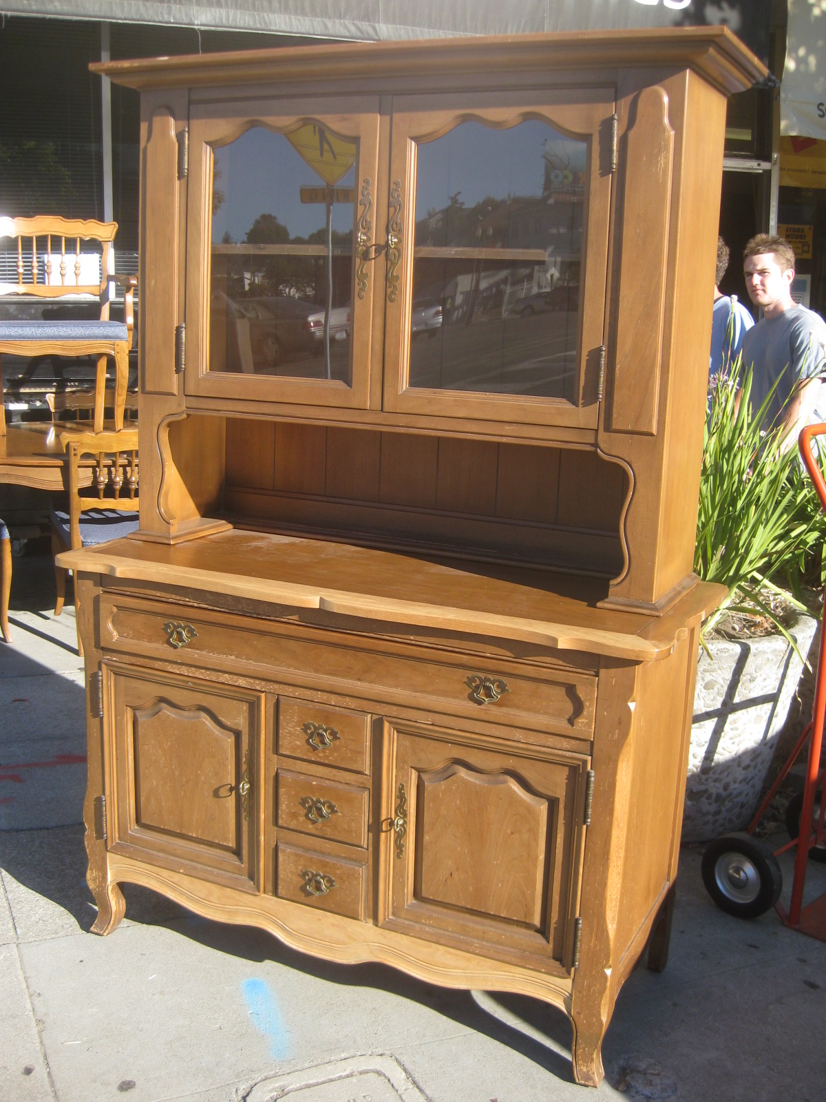 UHURU FURNITURE & COLLECTIBLES: SOLD - Basque China Cabinet by Drexel - $65