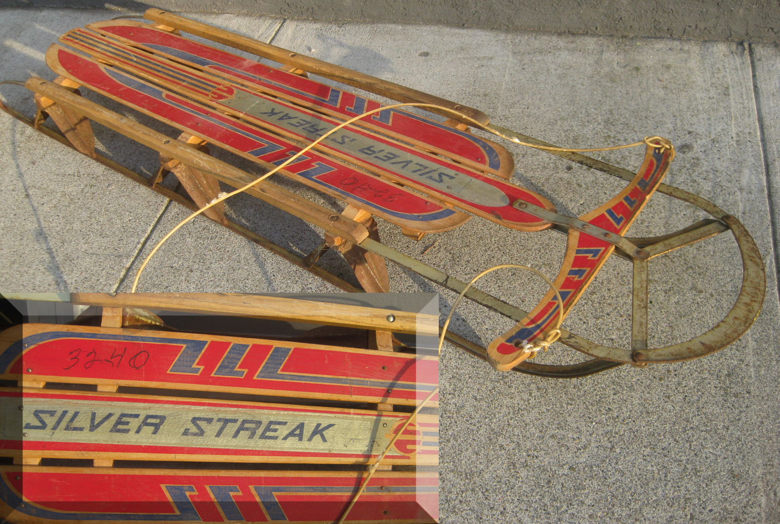 UHURU FURNITURE & COLLECTIBLES: SOLD - Classic Sleds