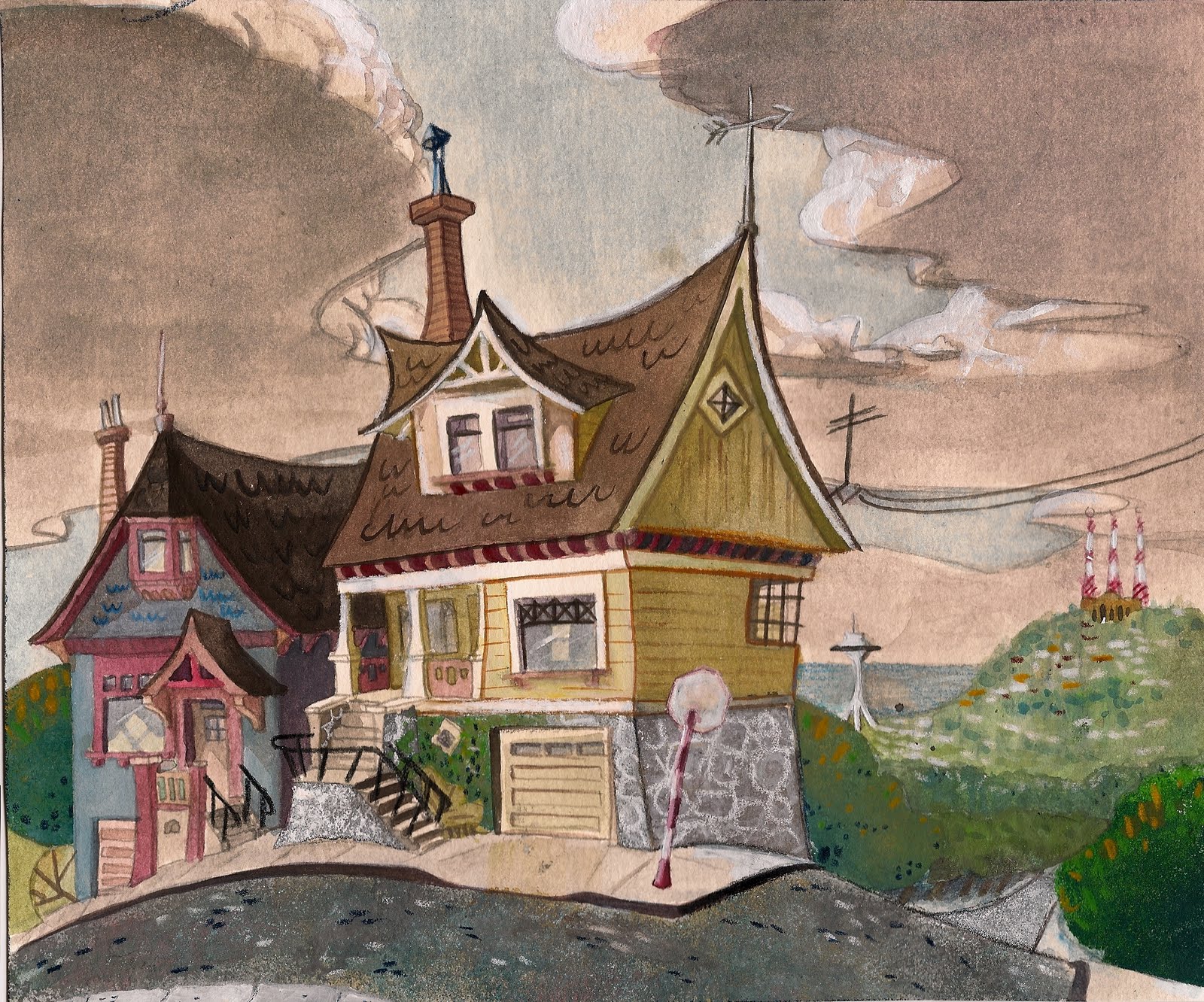 Paper Mate: A House in Seattle.