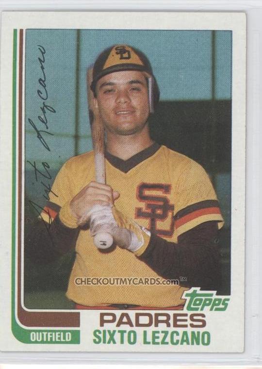 The Padres, Chargers, Illini Blog: Sixto's '82 Season