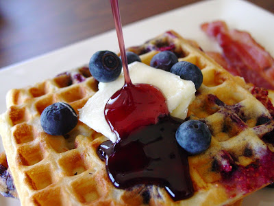 Lick The Bowl Good: Berry-licious Waffles For Yo Momma