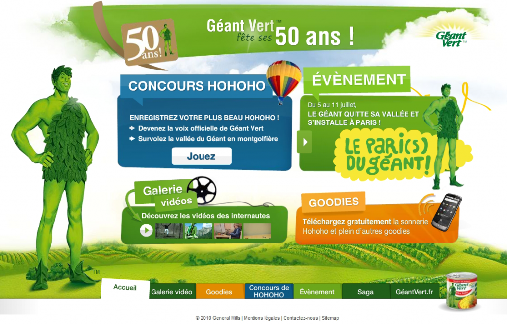 Le Géant Vert fête ses 50 ans avec l'agence youtoyou