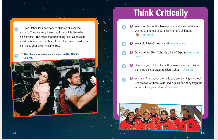 3rd Grade Ridgeway Stars: Ellen Ochoa, Astronaut