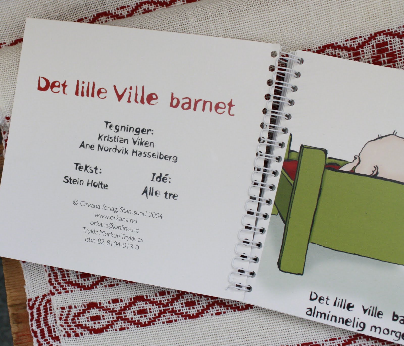 HÅNDVERKSBUA: Barnebok