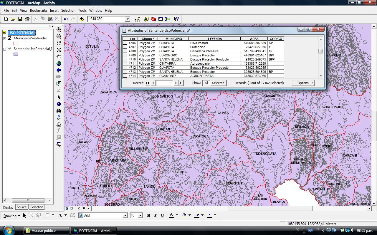 Atlas de Santander Municipios Provincias y Veredas: MAPAS TEMATICOS DE ...