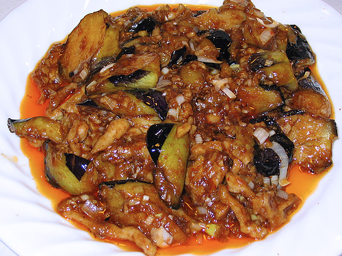 eating shanghai: 鱼香茄子 yúxiāng qiézi fish-fragrant eggplant