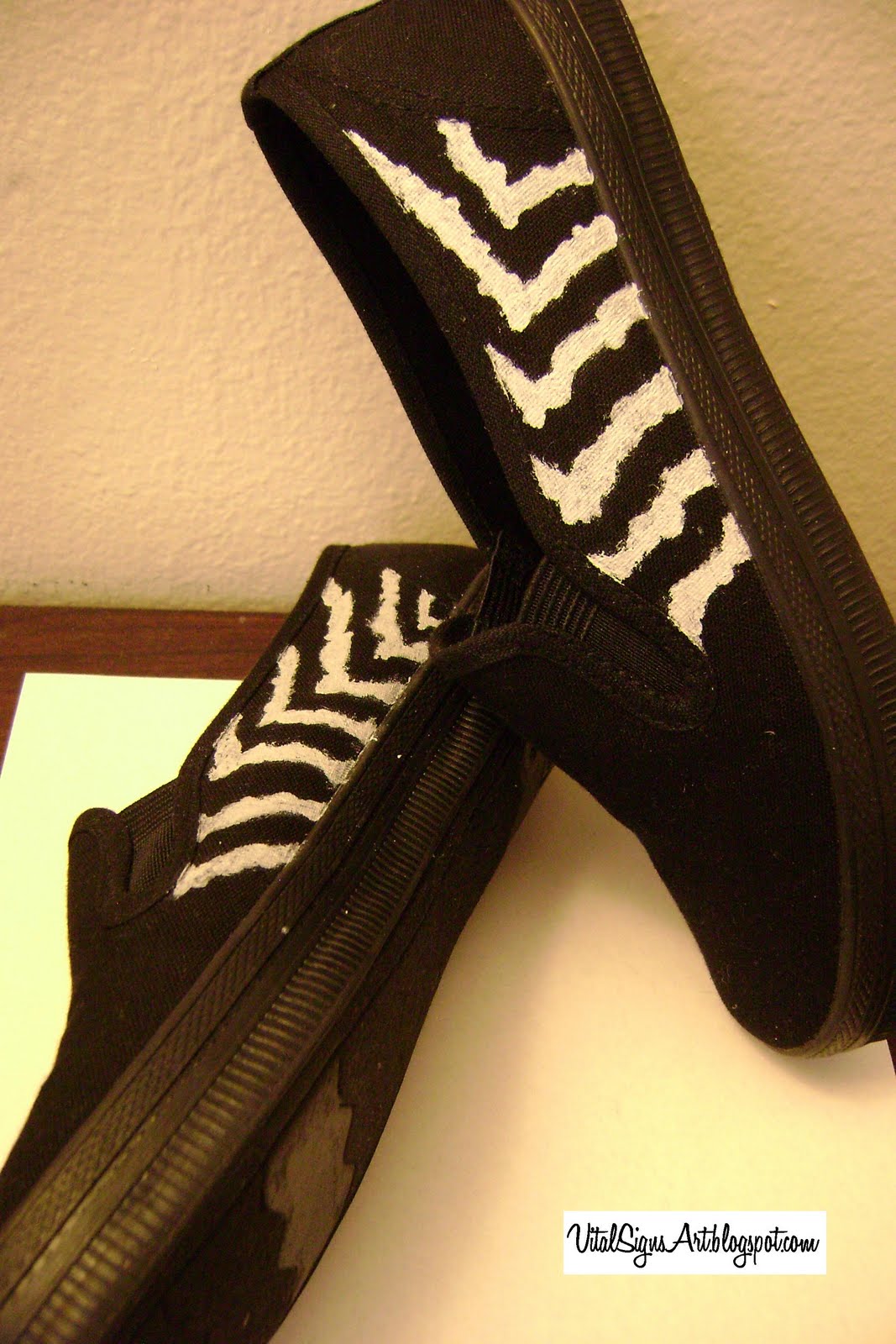 Vital Signs: DIY: Zebra-Print Shoes