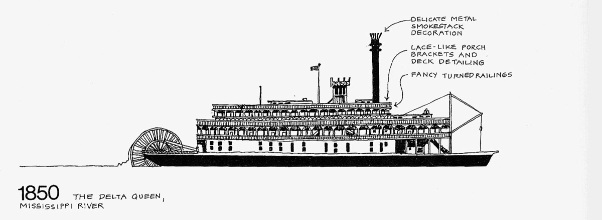 Mockitecture: Steamboat Gothic